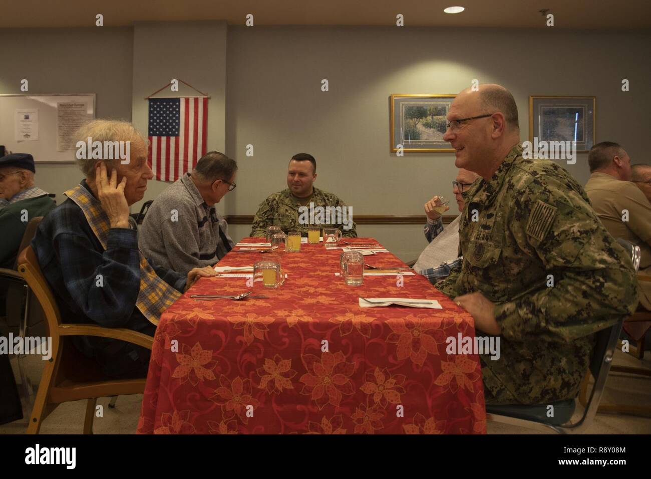 SEQUIM, Wash. (Dec. 7, 2018) - Command Master Chief Ted Calcaterra ...