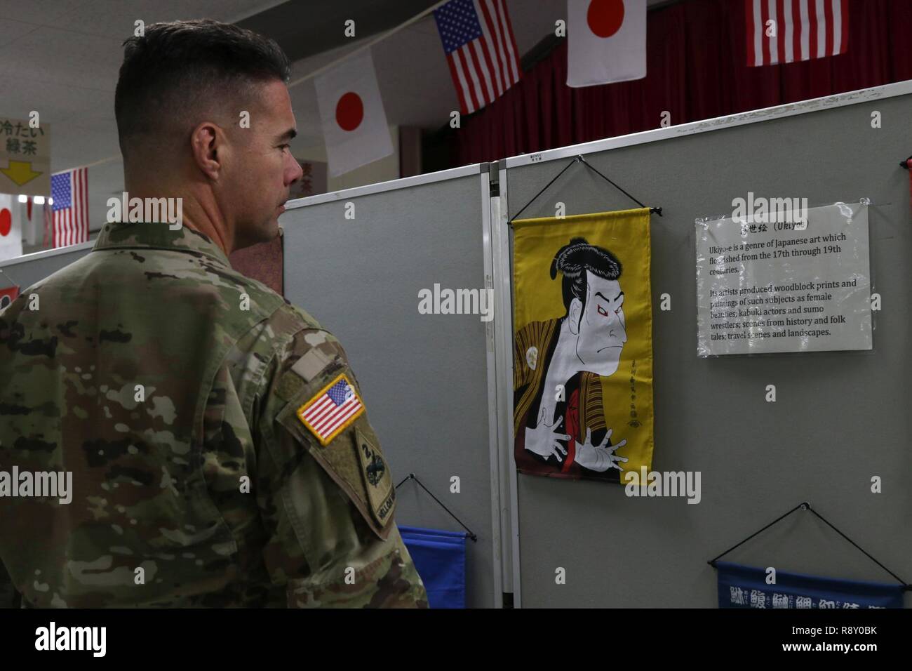 Sgt. Maj. Woody Carter, America’s First Corps, views traditional ...
