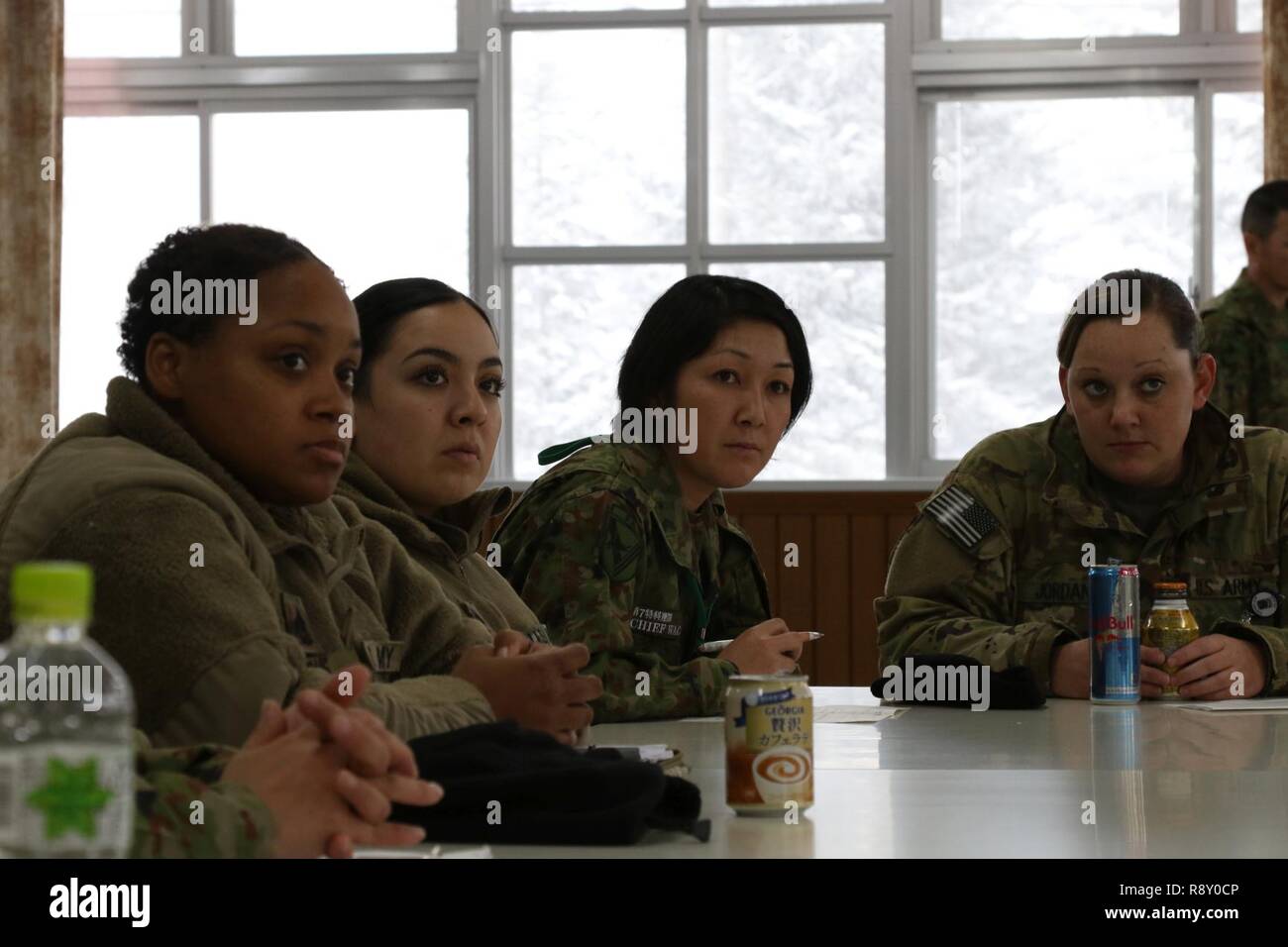 Women of the U.S. Army and Japan Ground Self-Defense Force talk about ...