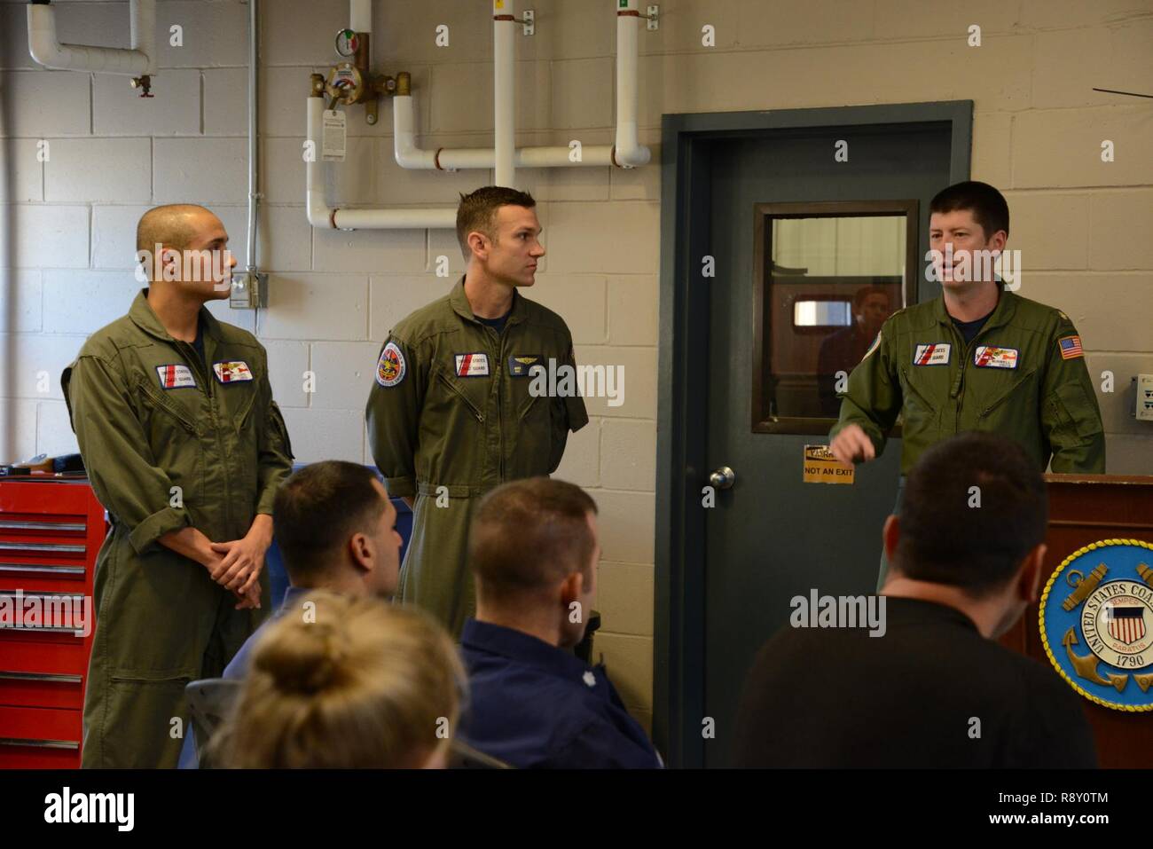 Coast guard station rockland hi-res stock photography and images - Alamy