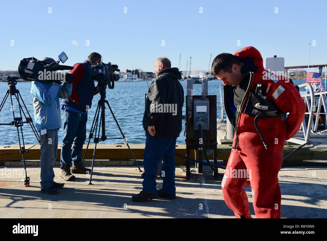 Coast guard station rockland hi-res stock photography and images - Alamy