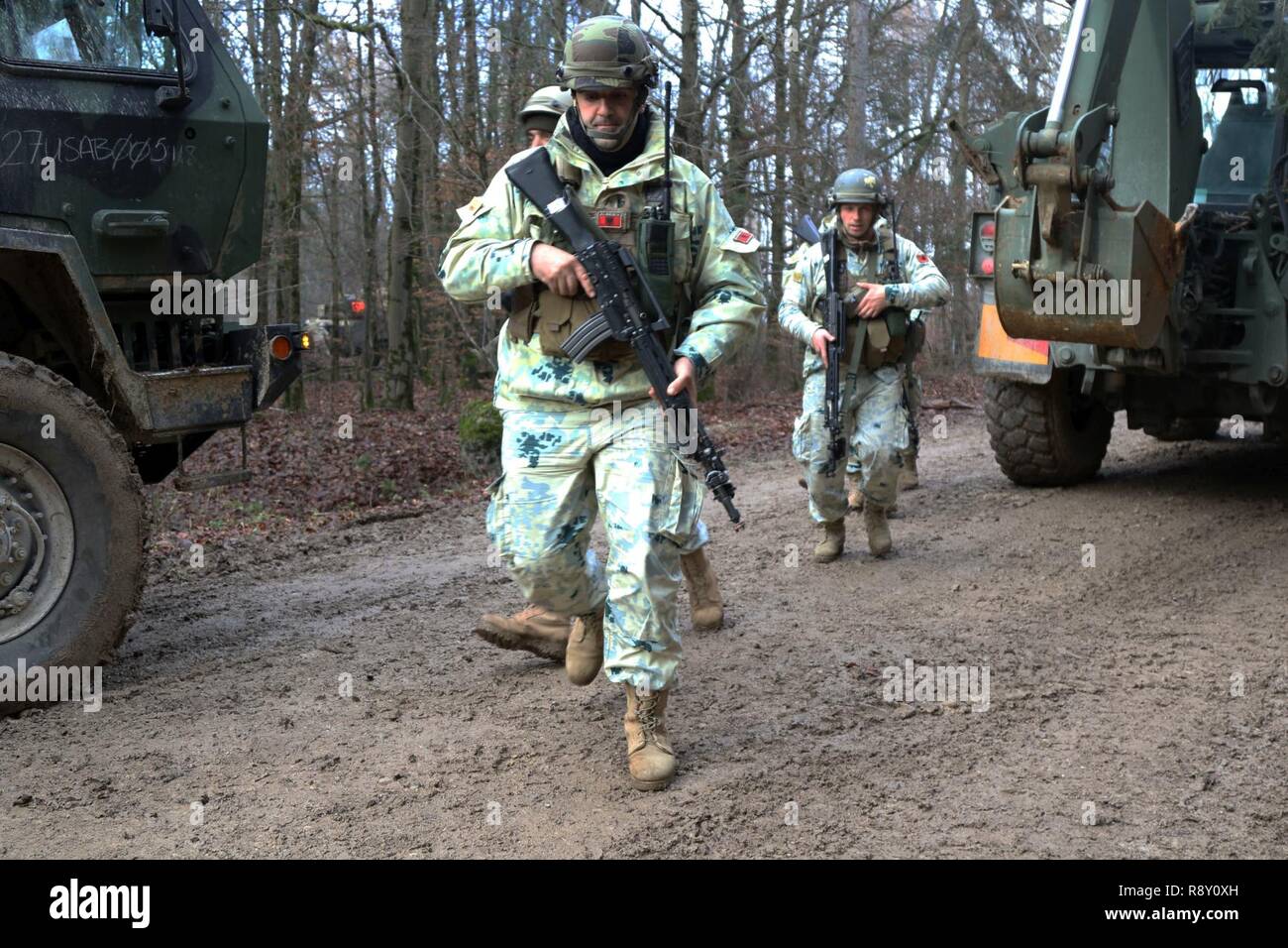Albanian military officer hi-res stock photography and images - Alamy
