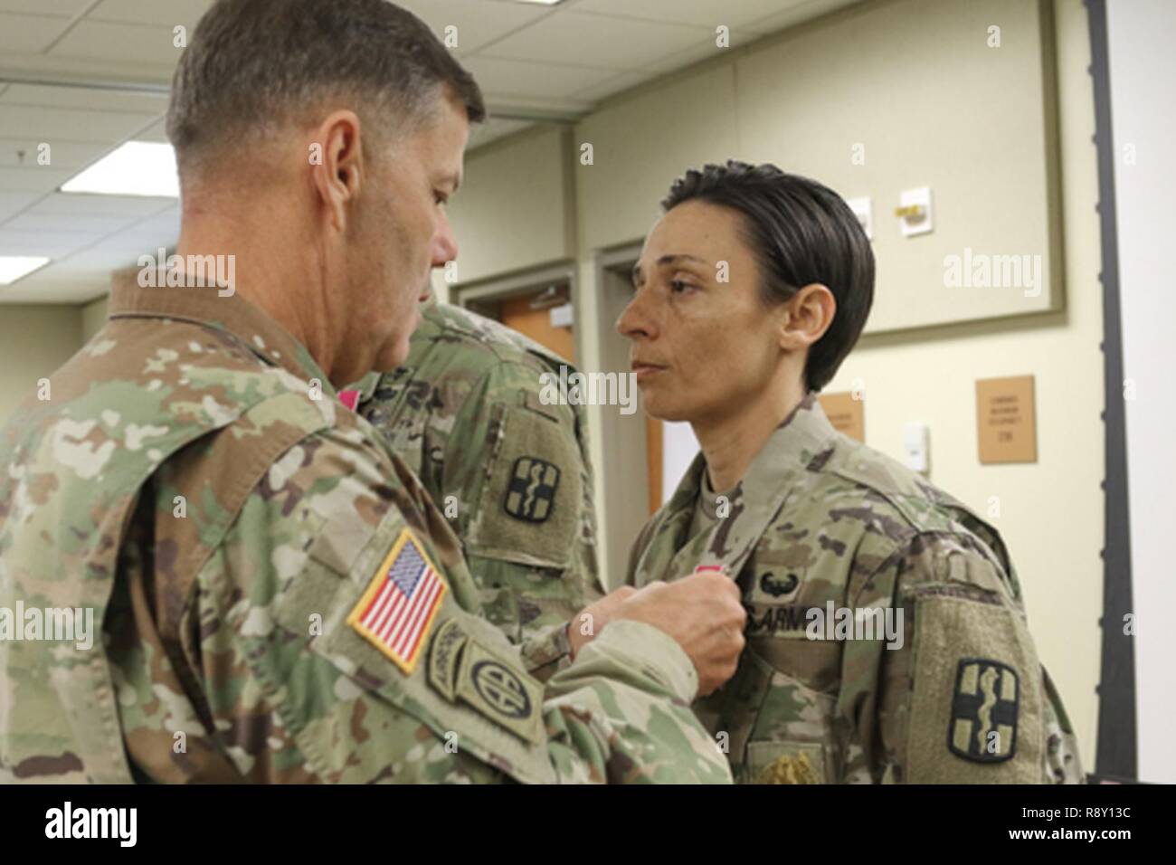 Command Sgt. Maj. Jennifer Redding, 1st Medical Brigade, 13th ...