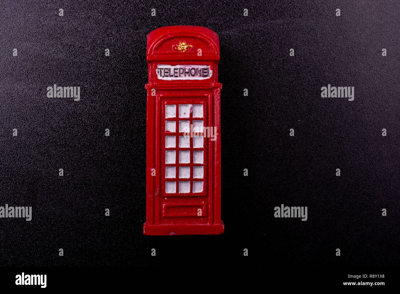 Classical British style Red phone booth of London Stock Photo - Alamy