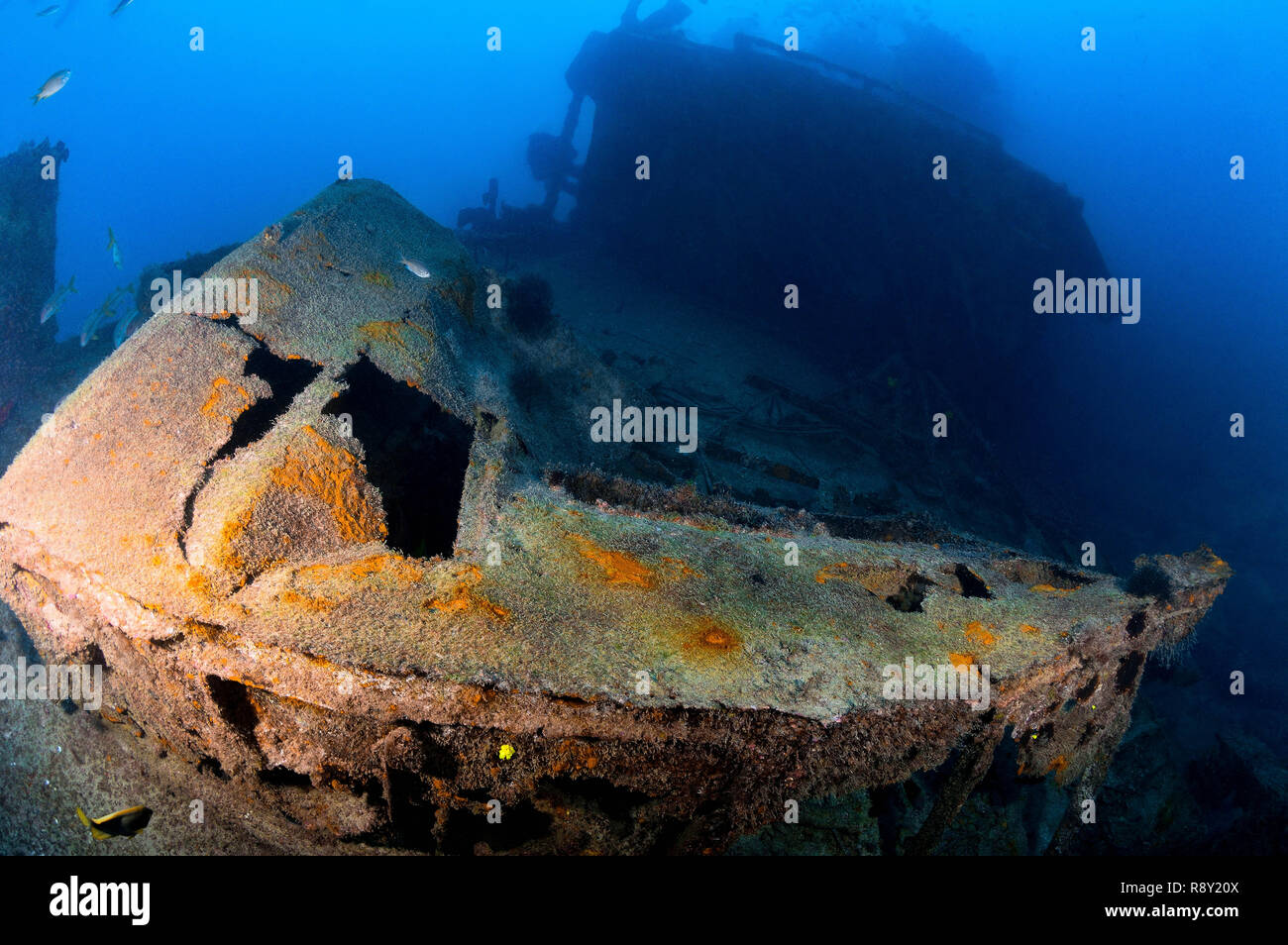 Boris Wreck in Sal- Cabo Verde Stock Photo - Alamy