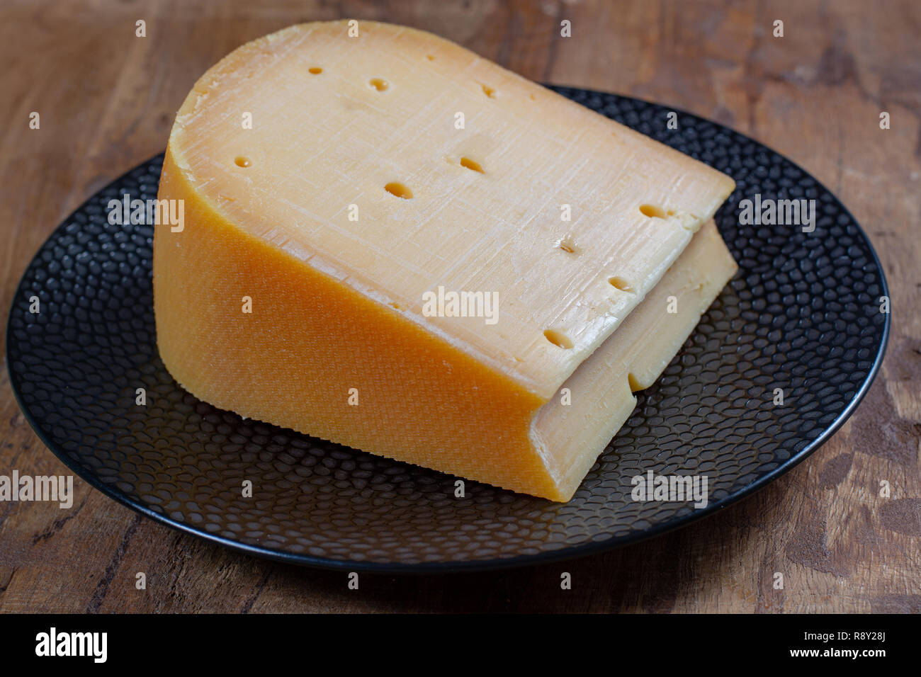Beemster cheese, hard Dutch cheese made from cow milk from grass grown ...