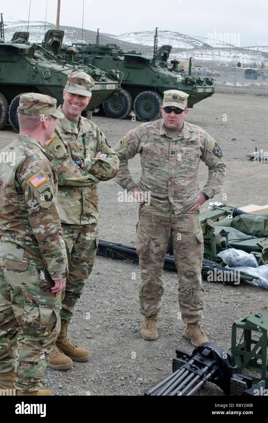 Brig. Gen. William Edwards, commander of the Oregon Army National Guard ...