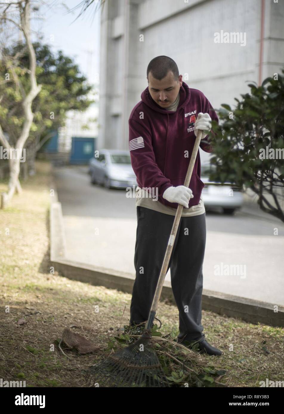 U.S. Air Force Airman Ryan Crean, 909th Aircraft Maintenance Unit ...