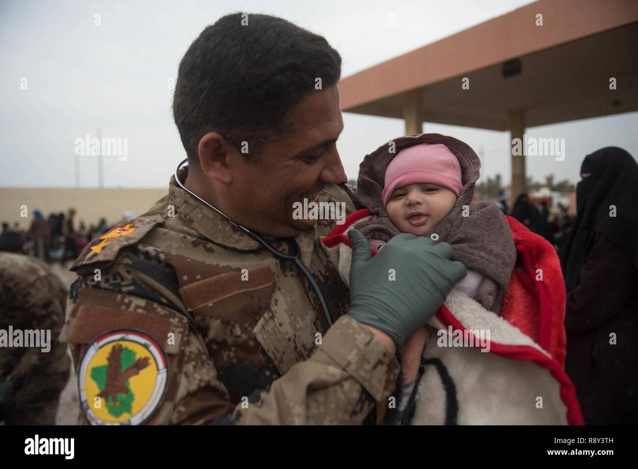 Iraqi Counter Terrorism Service surgeon Lt. Col. Hayder Al Sudani ...