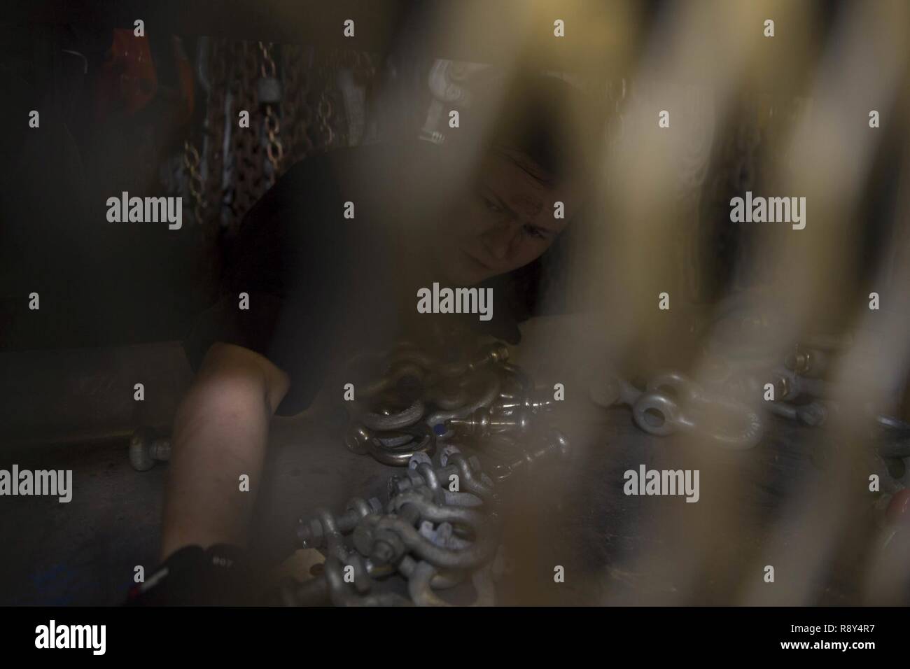 Chain locker in ship hi-res stock photography and images - Alamy