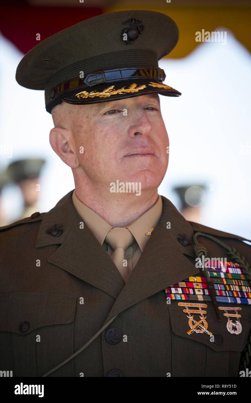 U.S. Marine Corps Col. Kenneth Kassner, former commanding officer, 5th ...