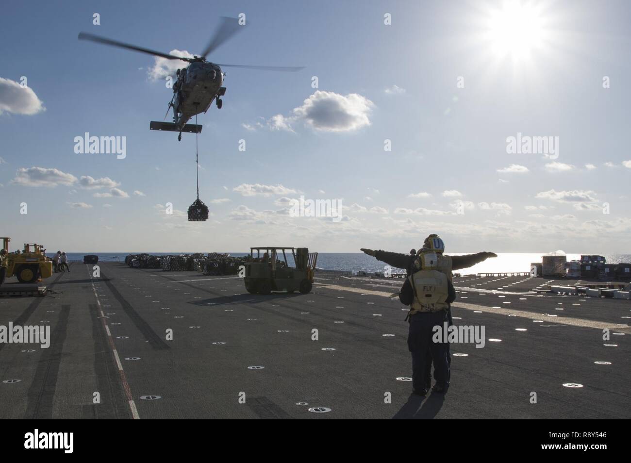 EAST CHINA SEA (Feb. 28, 2017) Airman Recruit Haley Baker, from Athens ...