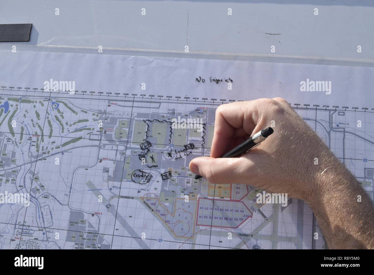 Tinker Air Force Base Map