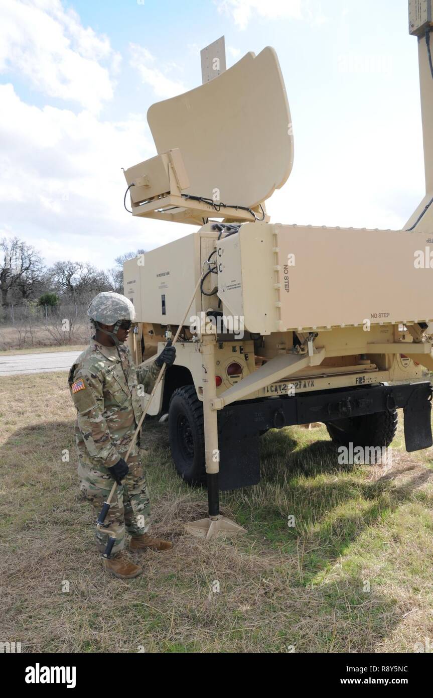 FORT HOOD, Texas – Army National Guard Pfc. Dequerious Harvest, an air ...