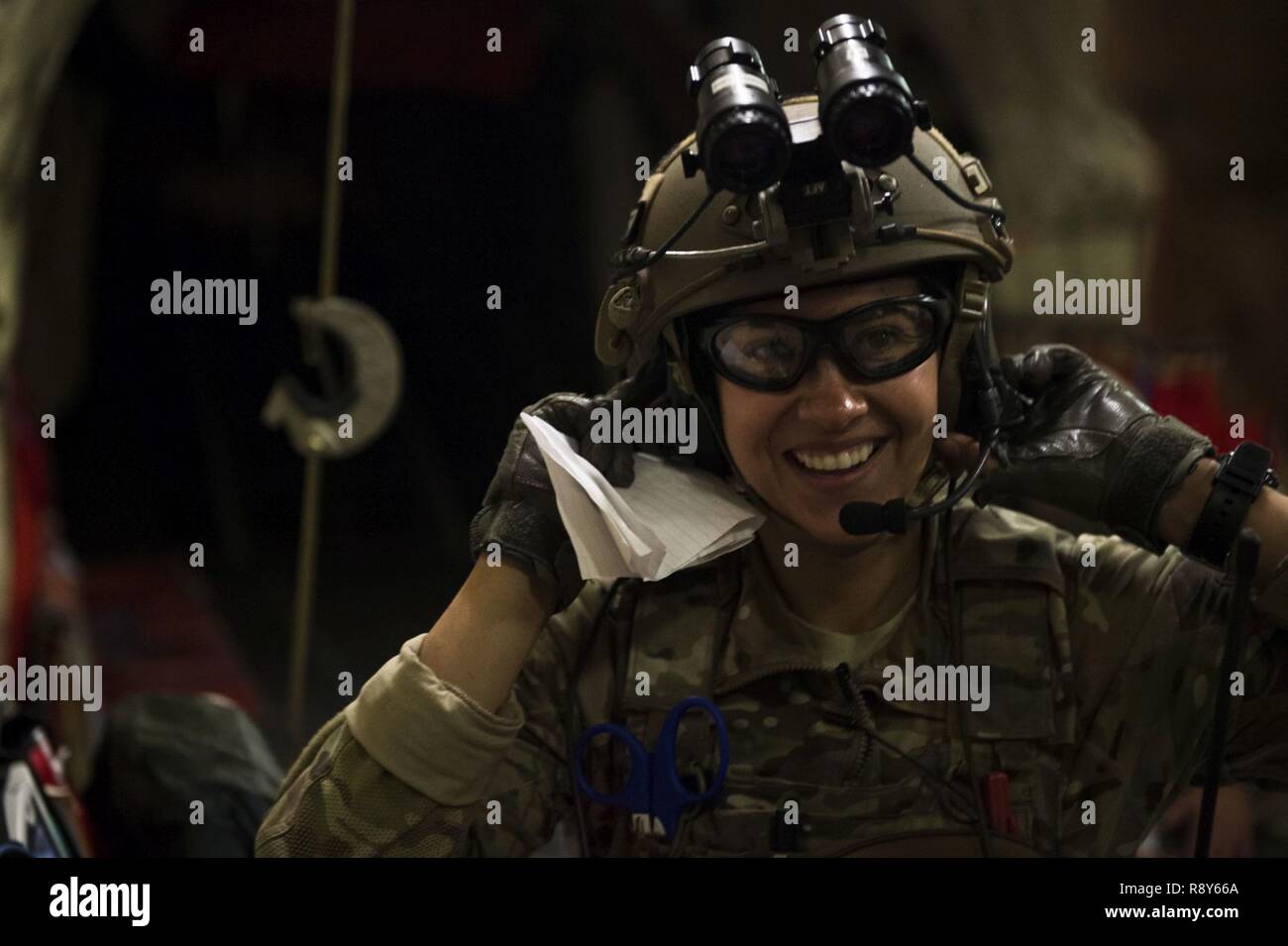U.S. Air Force Tech. Sgt. Renee Snavely, 1st Special Operations Support ...