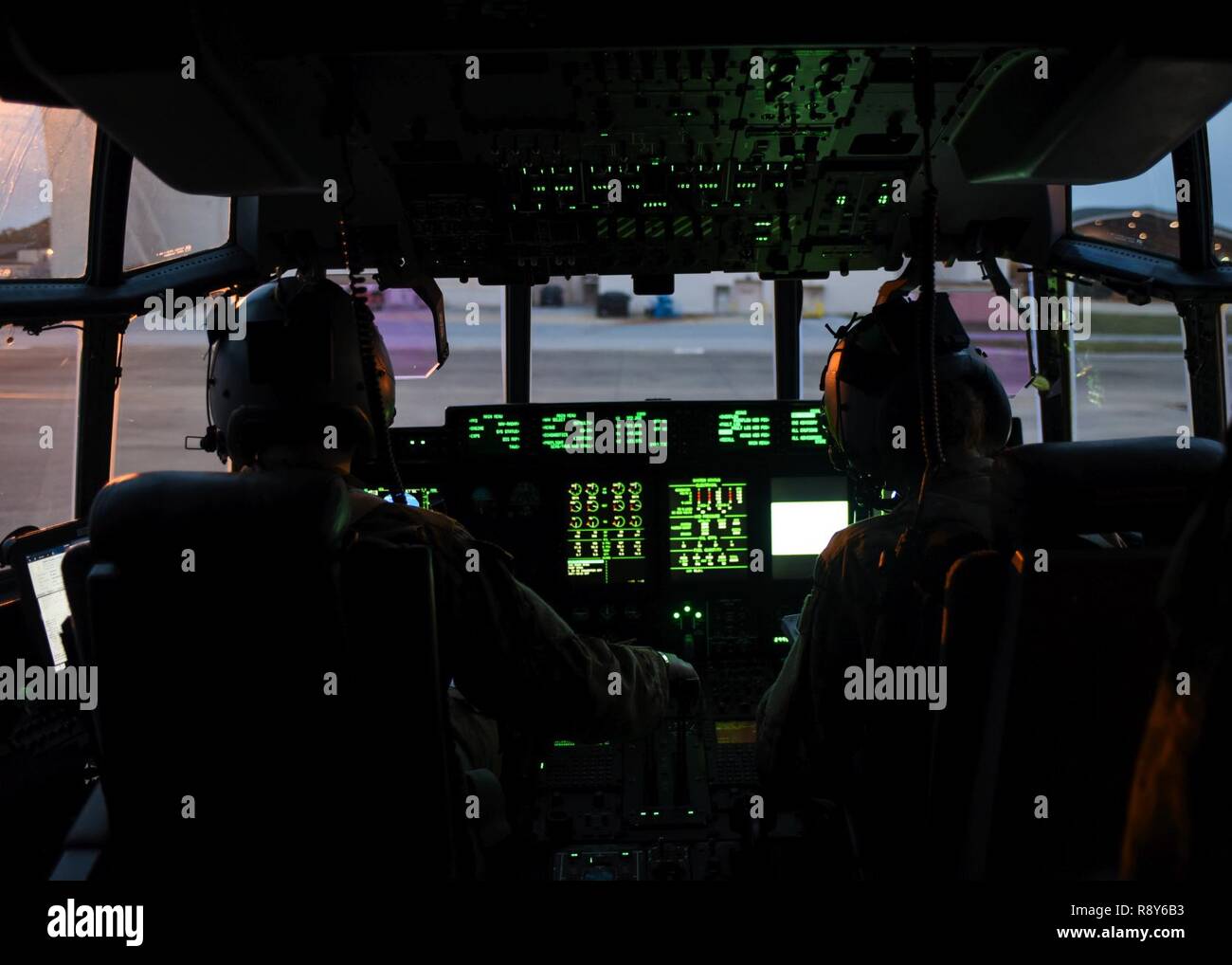 U.S. Air Force pilots with the 9th Special Operations Squadron perform ...