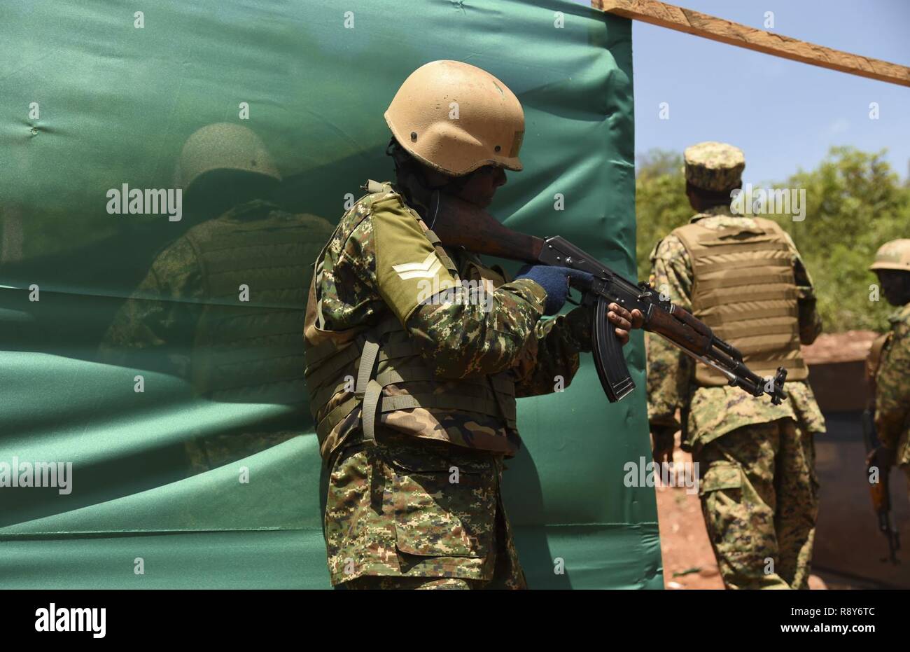 Ugandan battle group 22 hi-res stock photography and images - Alamy