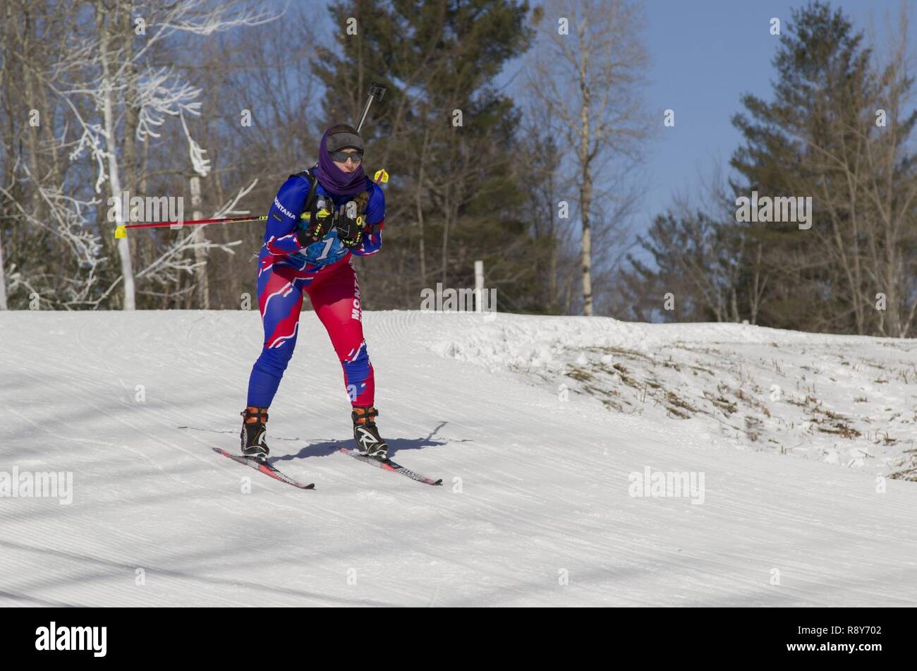 U.S. Army Capt. Michelle Bogden, with the Montana National Guard ...