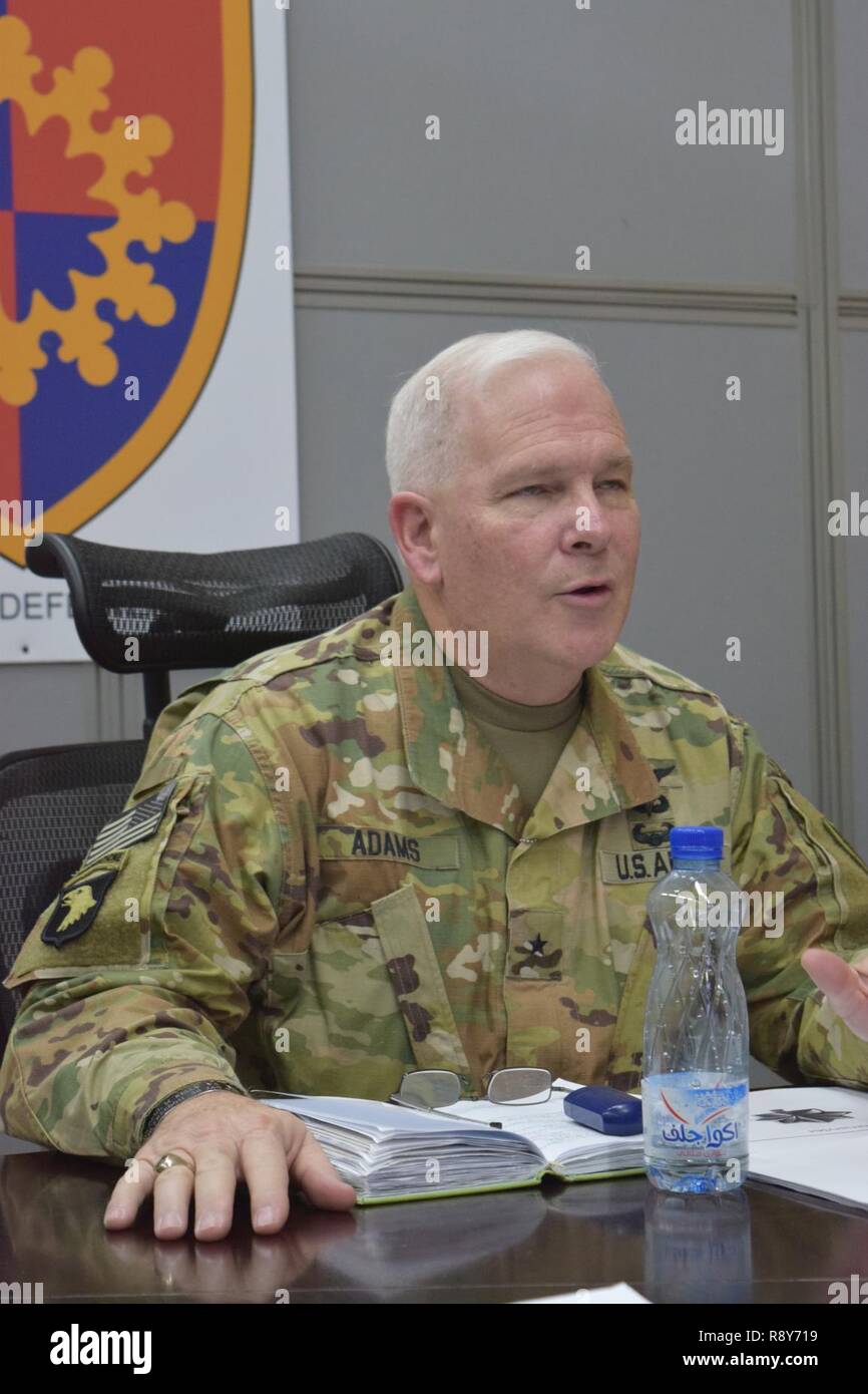Brig. Gen. Benjamin Adams III, Kentucky's Director of the Joint Staff ...