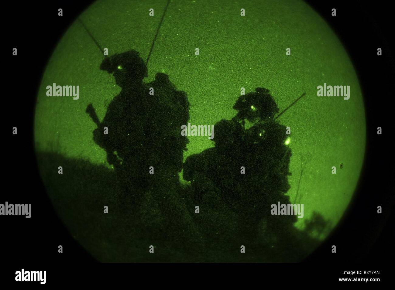 U.S. Air Force Airmen from the 24th Special Operations Wing provide ...