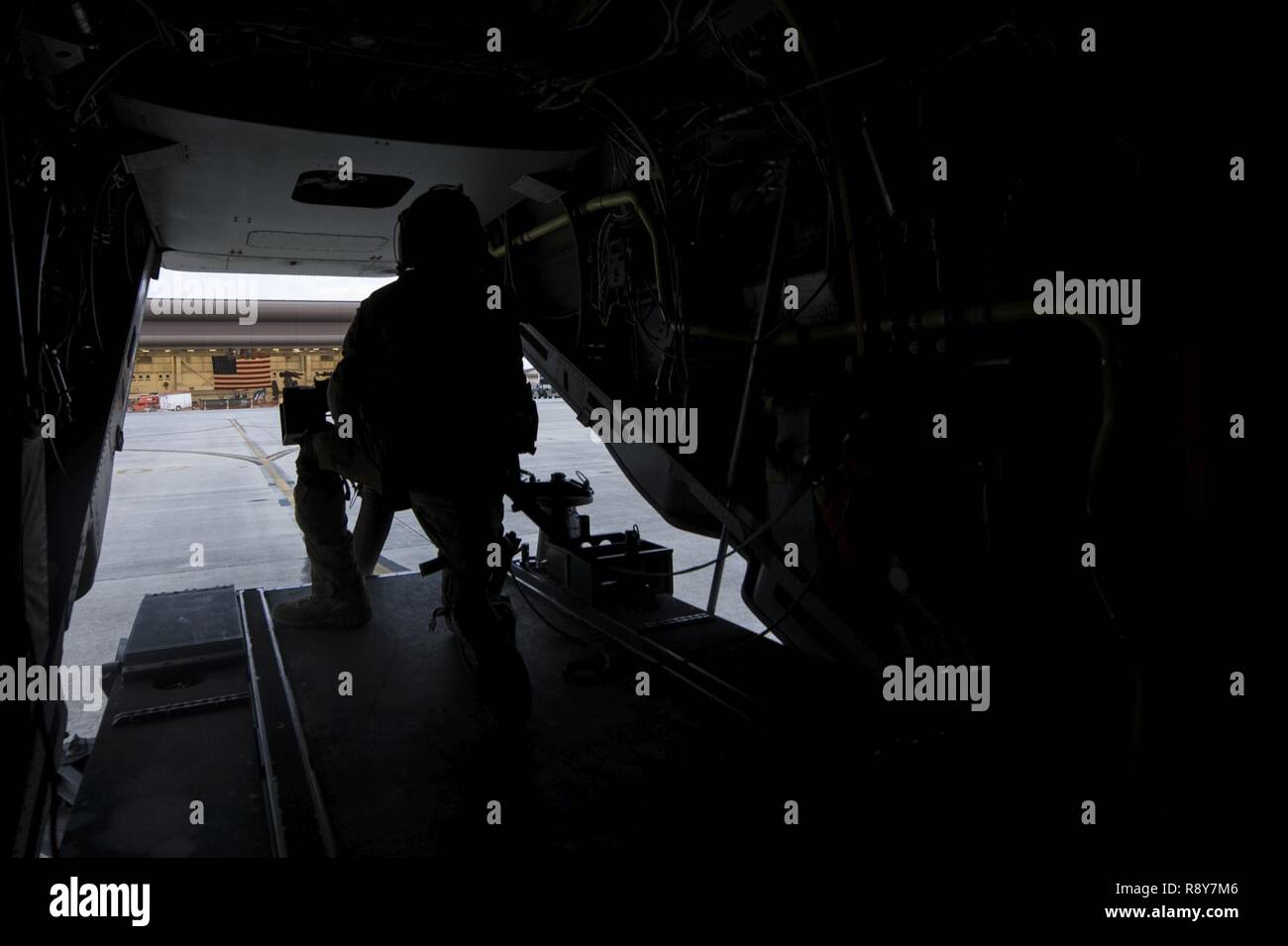 A U.S. Air Force special missions aviator from the 8th Special ...