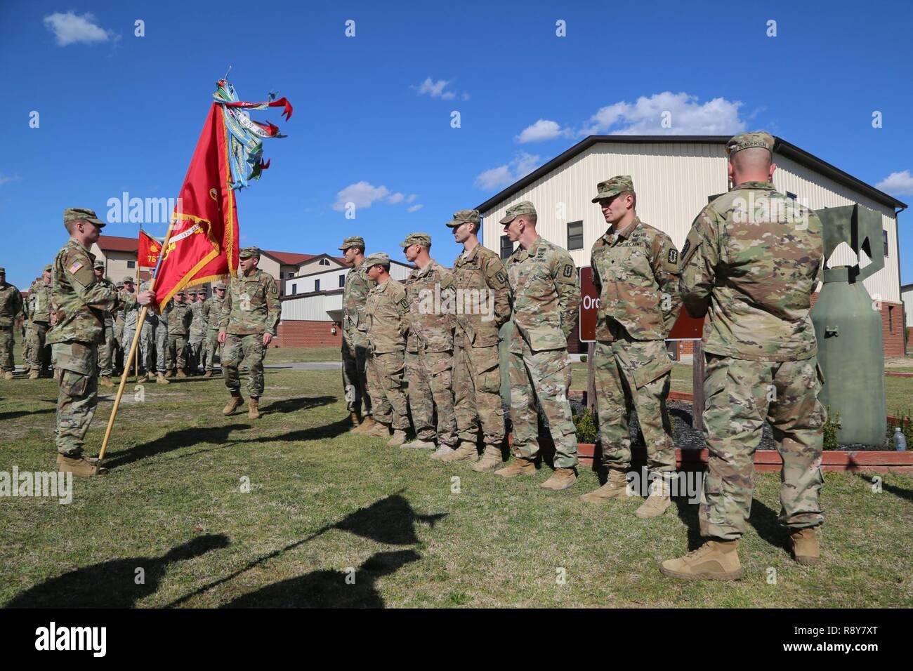 U.S. Army Command Sgt. Maj. Dario Gundersen, Battalion Command Sergeant ...
