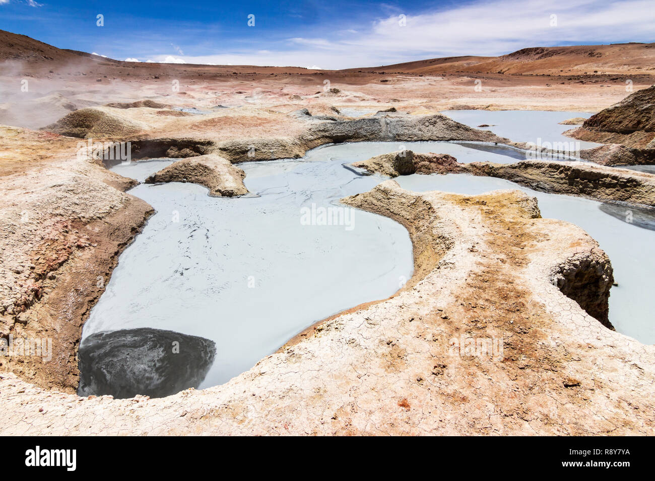 Sol de Mañana Geyser an amazing Earth power representation inside the ...