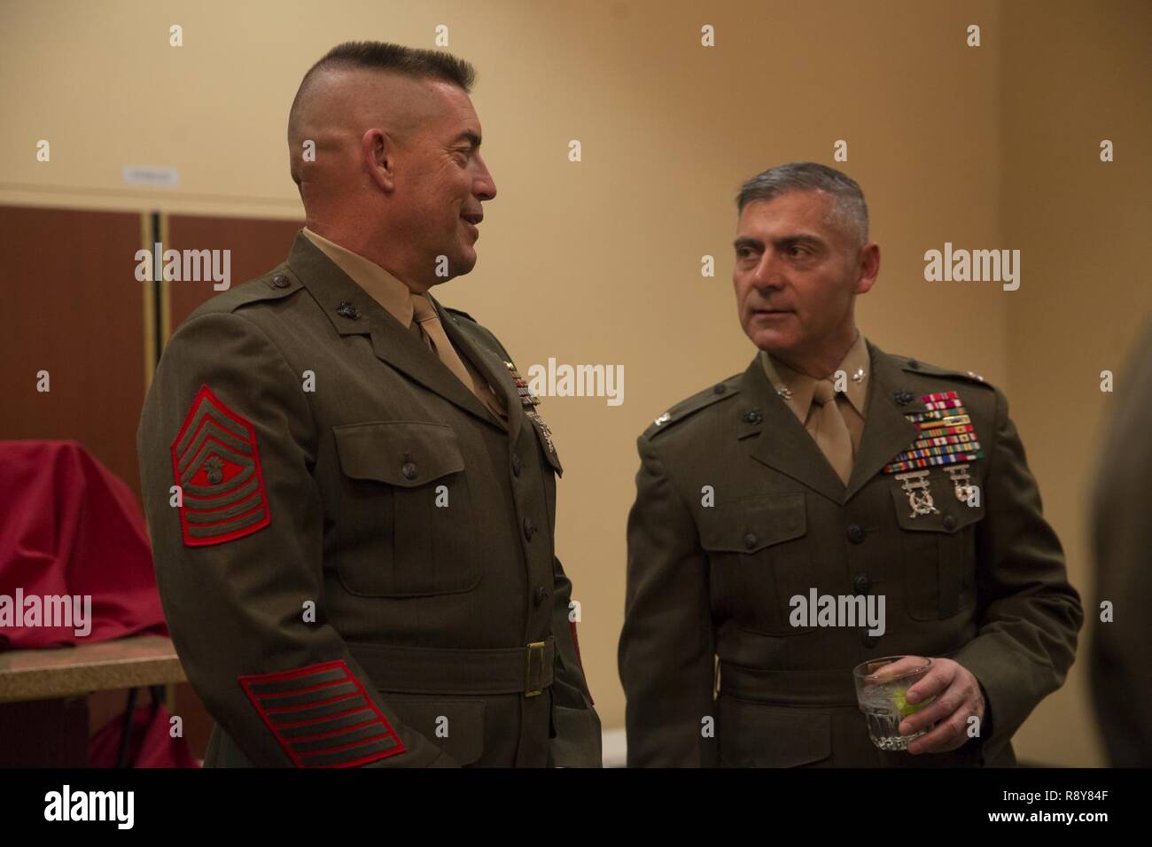 Col. Phillip Frietze, the commanding officer of Headquarters Regiment ...