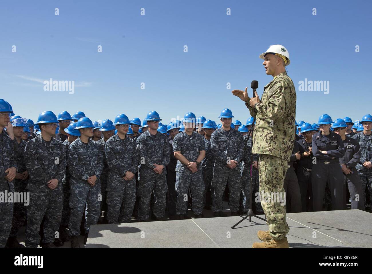 SAN DIEGO (March 7, 2017) Rear Adm. Cathal O’Connor, commander ...