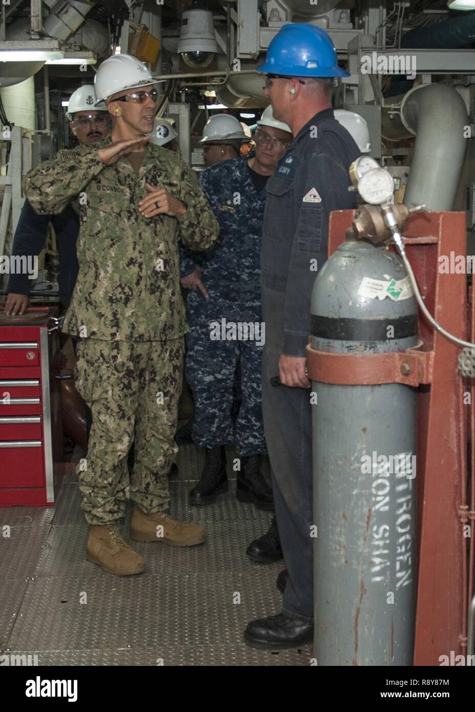 SAN DIEGO (March 7, 2017) Rear Adm. Cathal O’Connor, commander ...