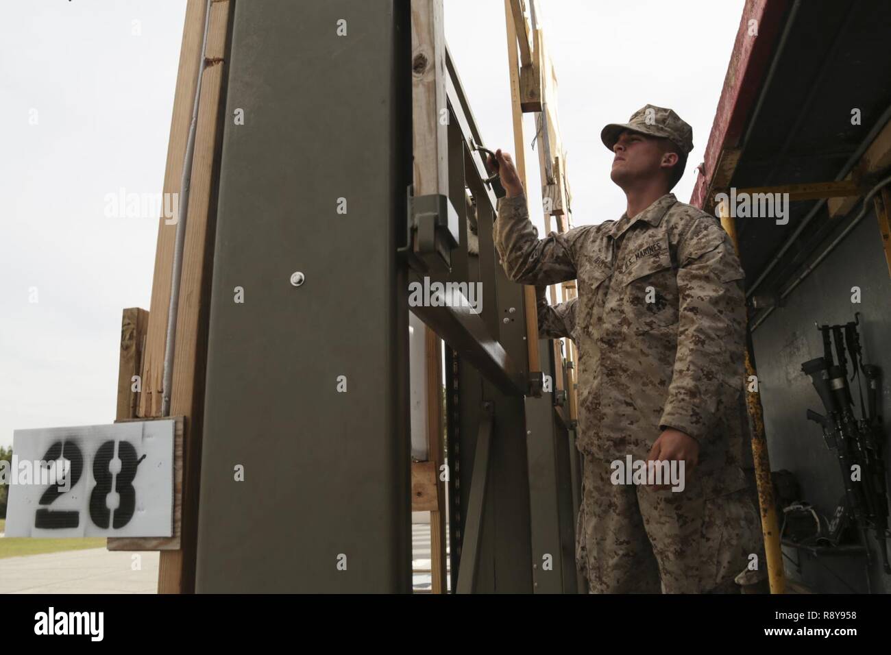 U.S. Marine Corps Rct. David Meachem with Company E., 2nd Battalion ...