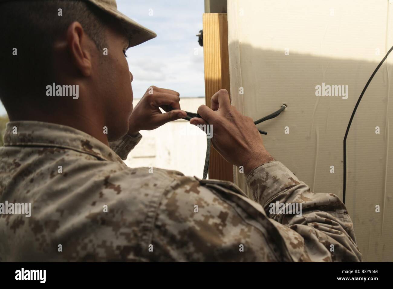 U.S. Marine Corps Rct. Kevin Santiago-Rosa with Company E., 2nd ...