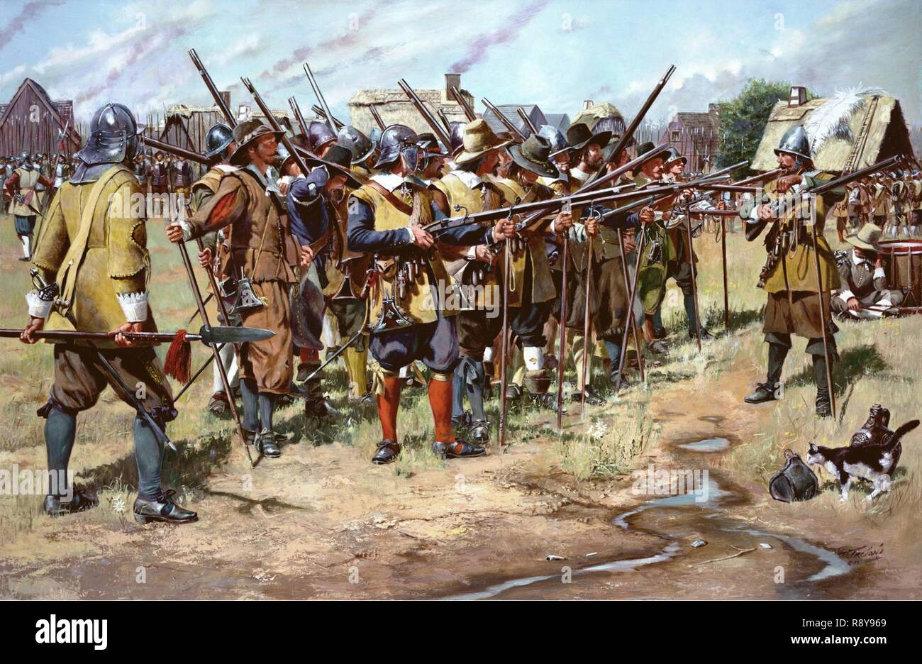 Colonial massachusetts bay colony hi-res stock photography and images ...