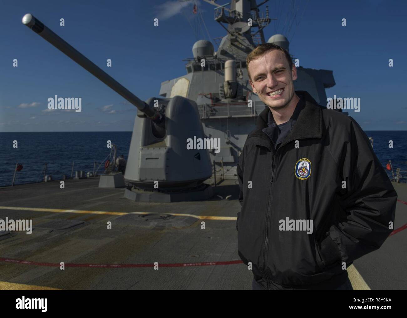 WATERS SOUTH OF JAPAN (Feb. 26, 2017) Fire Controlman 2nd Class ...