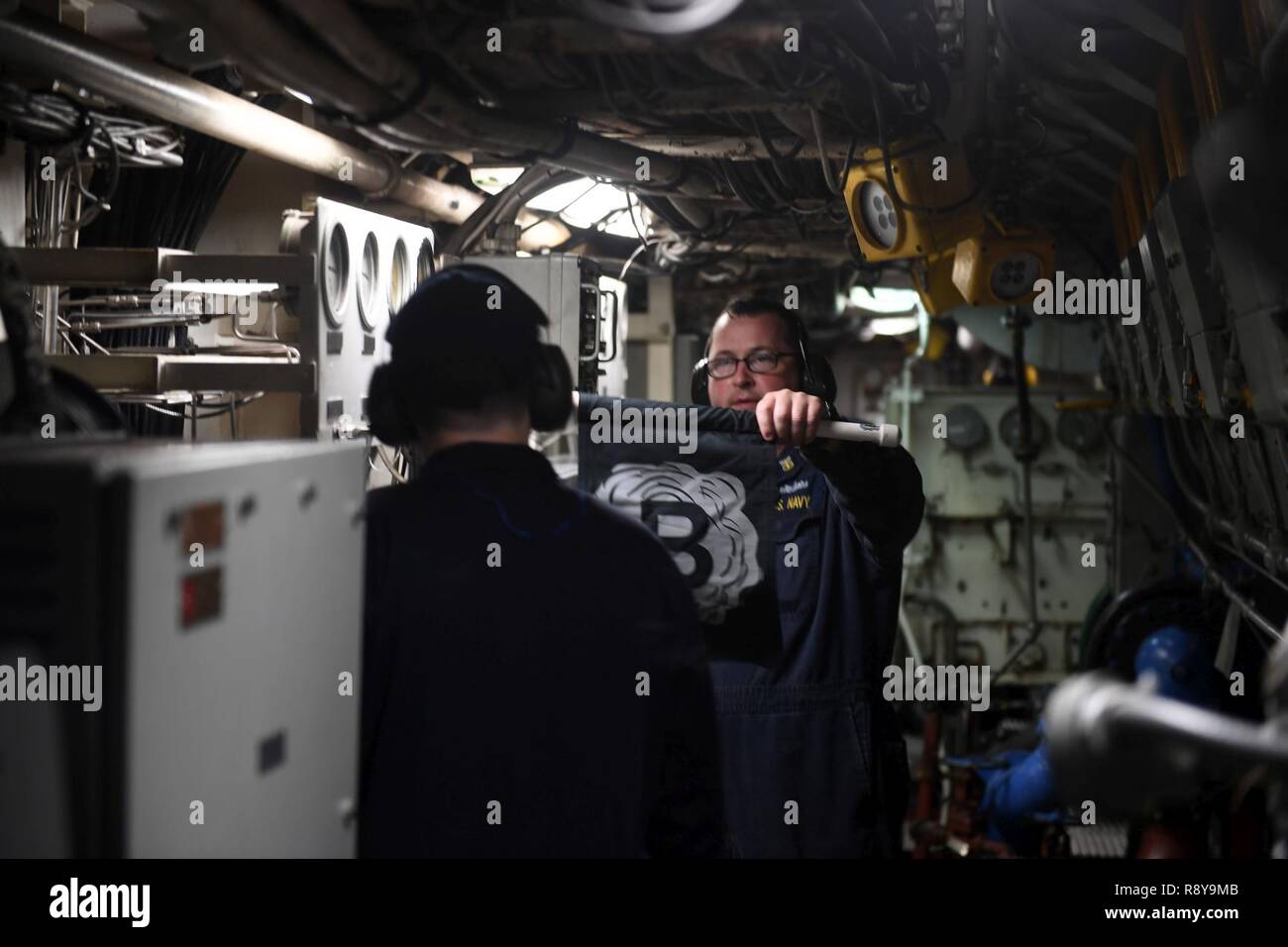 ATLANTIC OCEAN (March 7, 2017) Master Chief Engineman Christopher L ...