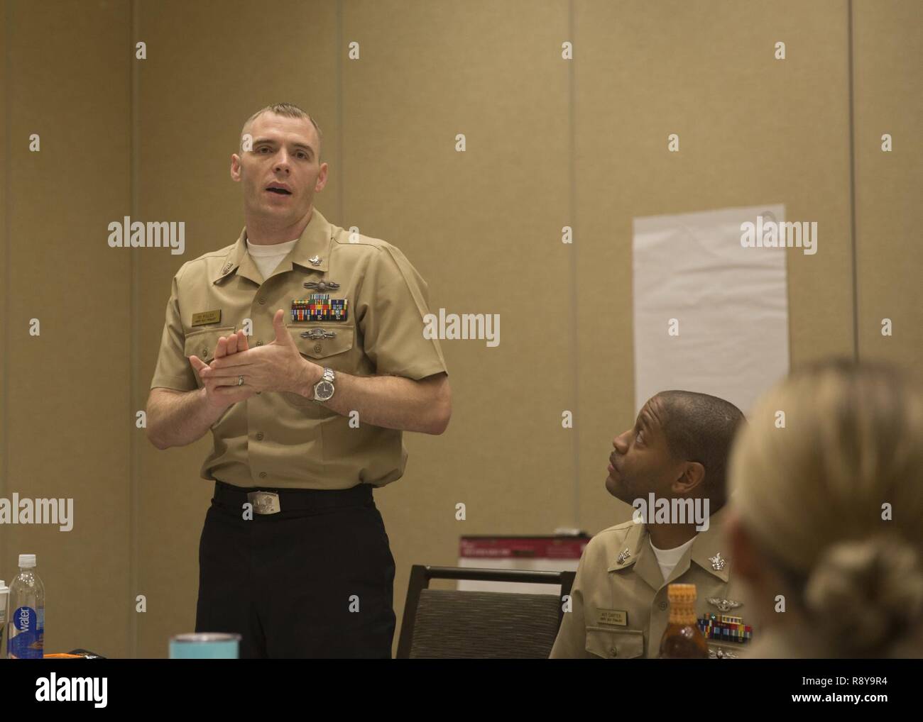VIRGINIA BEACH, Va. (March 8, 2017) Intelligence Specialist 1st Class ...