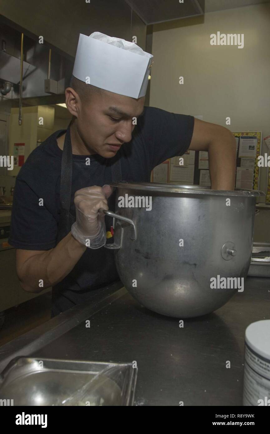 U.S. Marine Corps Lance Cpl. Gavinn Castillo, Food Service Specialist ...