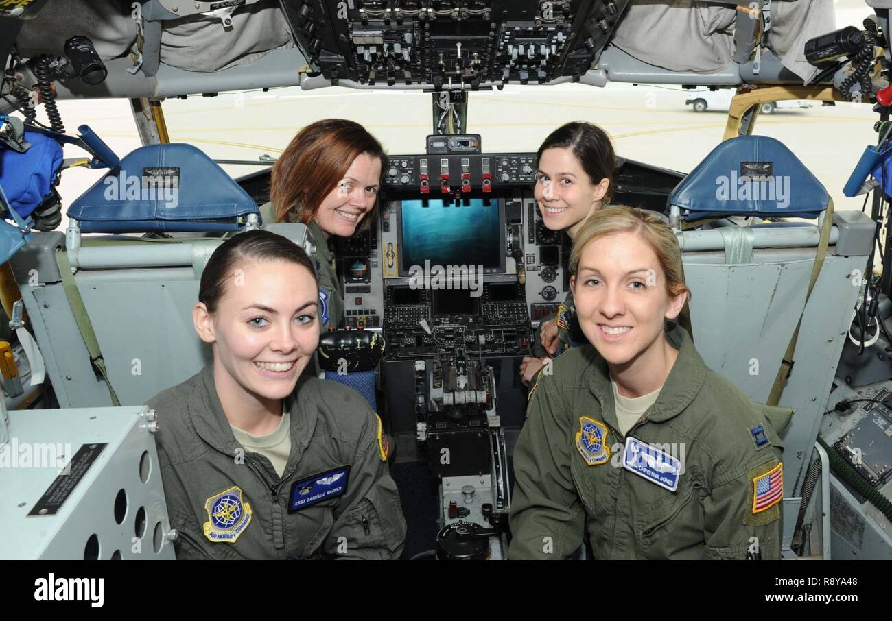 Lt. Col. Jasmin Silence, 350th Air Refueling Squadron commander, Capt ...