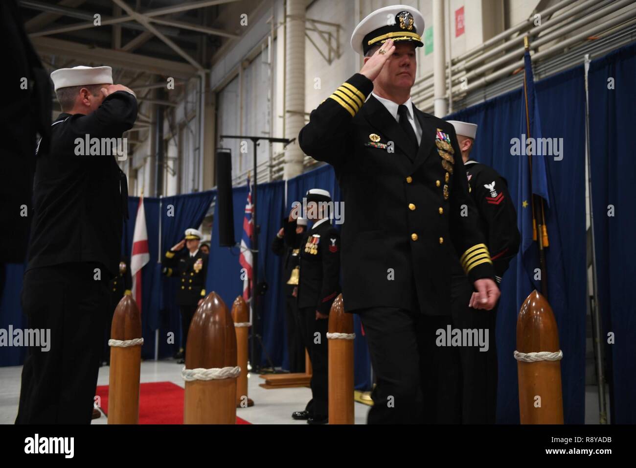 NORFOLK, Va. (March 10, 2017) - Capt. Douglas Beaver, Commanding ...