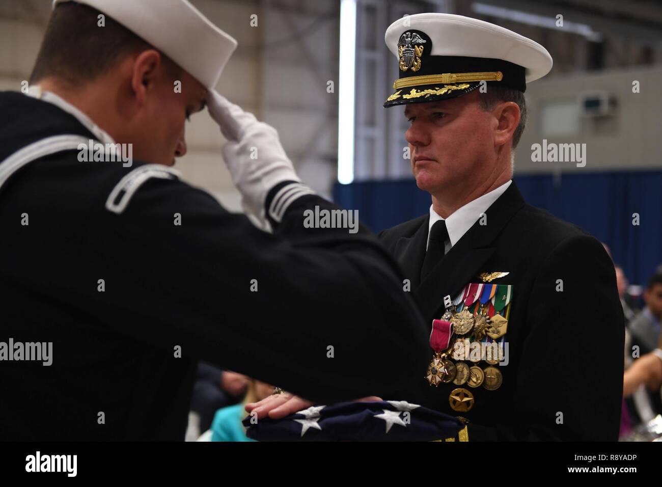 NORFOLK, Va. (March 10, 2017) - Capt. Douglas Beaver, former Commanding ...