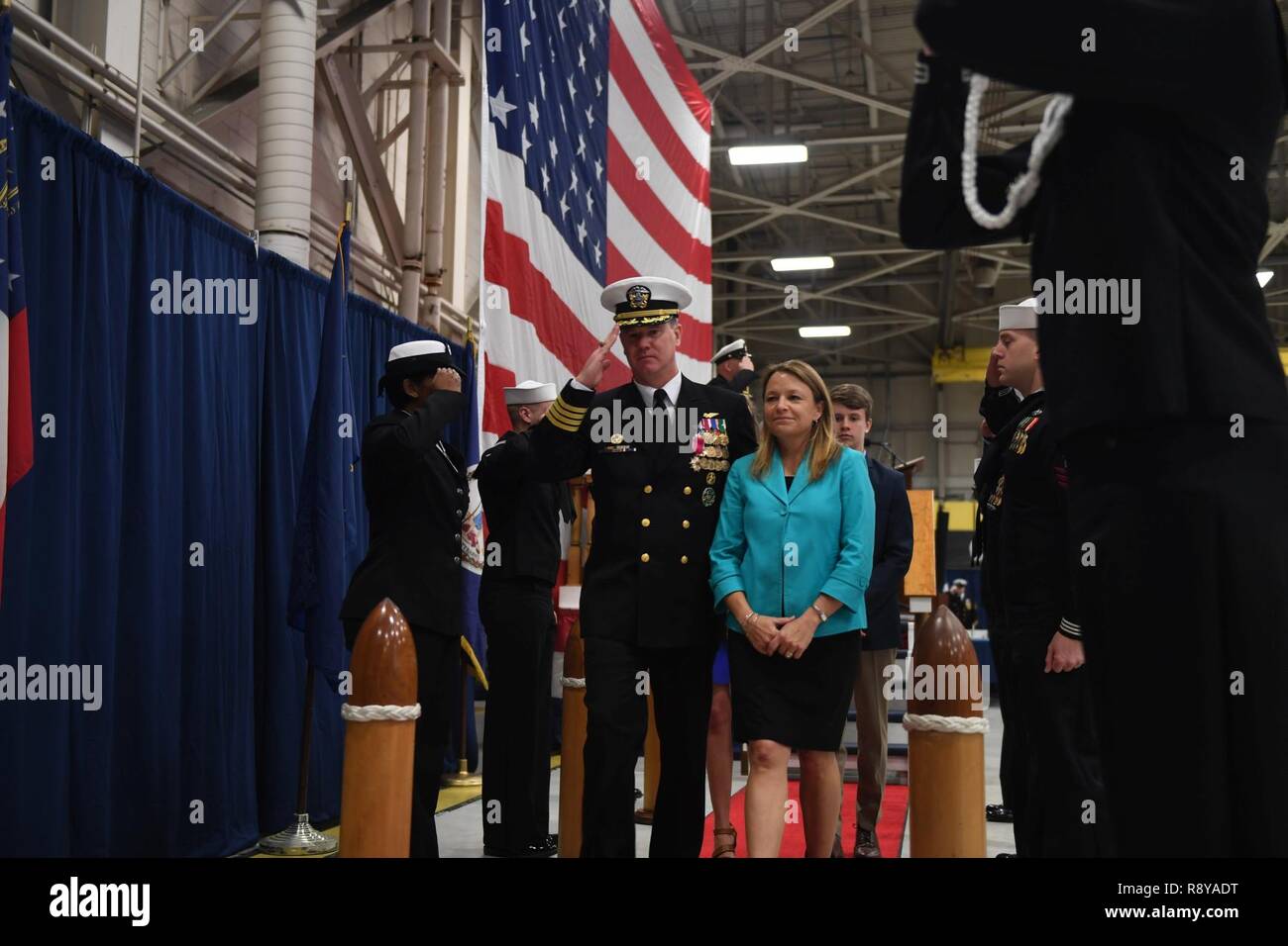 NORFOLK, Va. (March 10, 2017) - Capt. Douglas Beaver, former Commanding ...