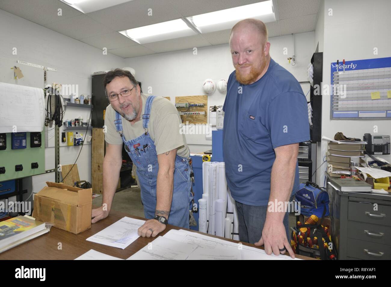Larry Cole, power plant electrician serving at Old Hickory Powerhouse ...