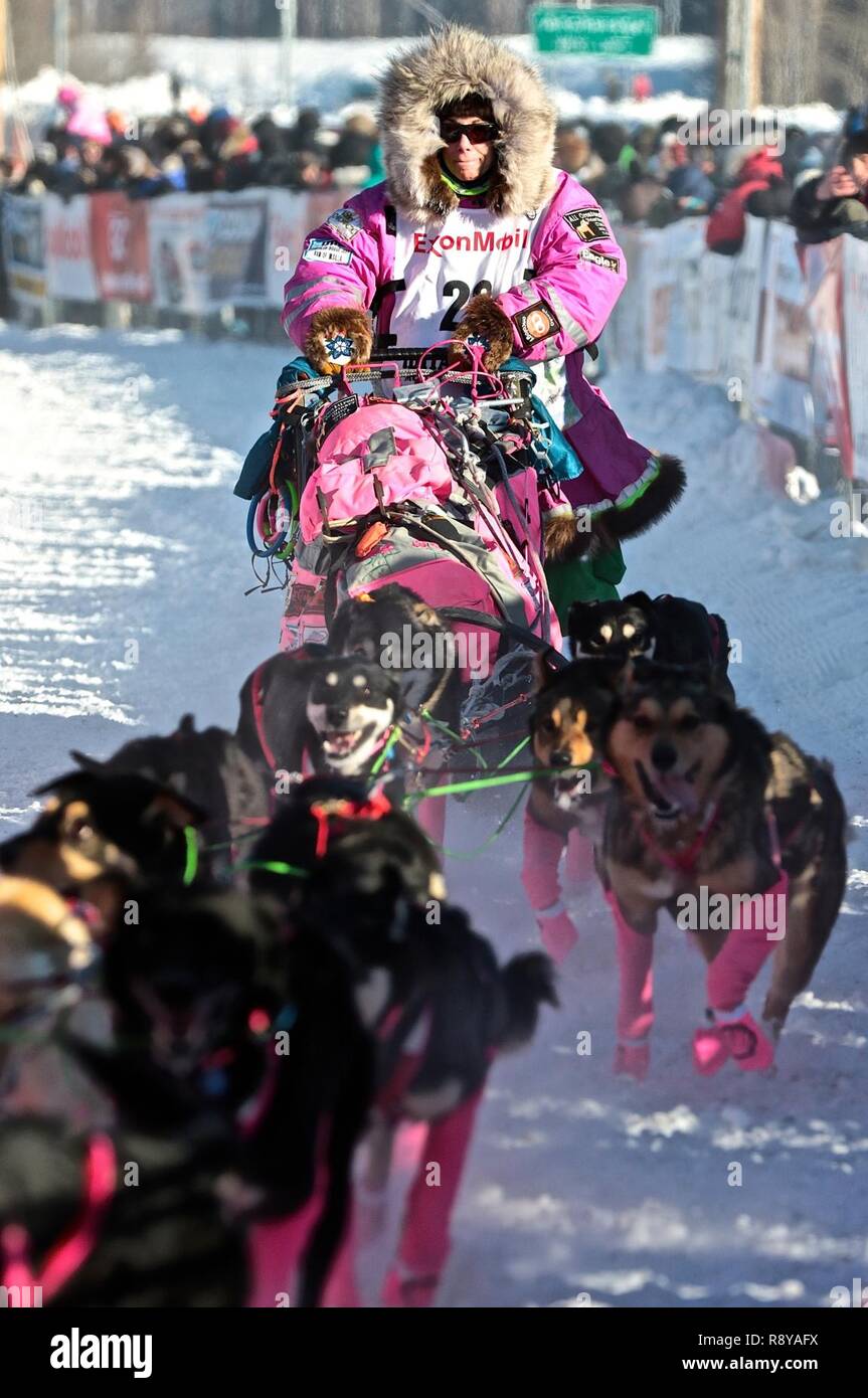 Sled dog racing veteran DeeDee Jonrowe of Willow begins her 35th ...