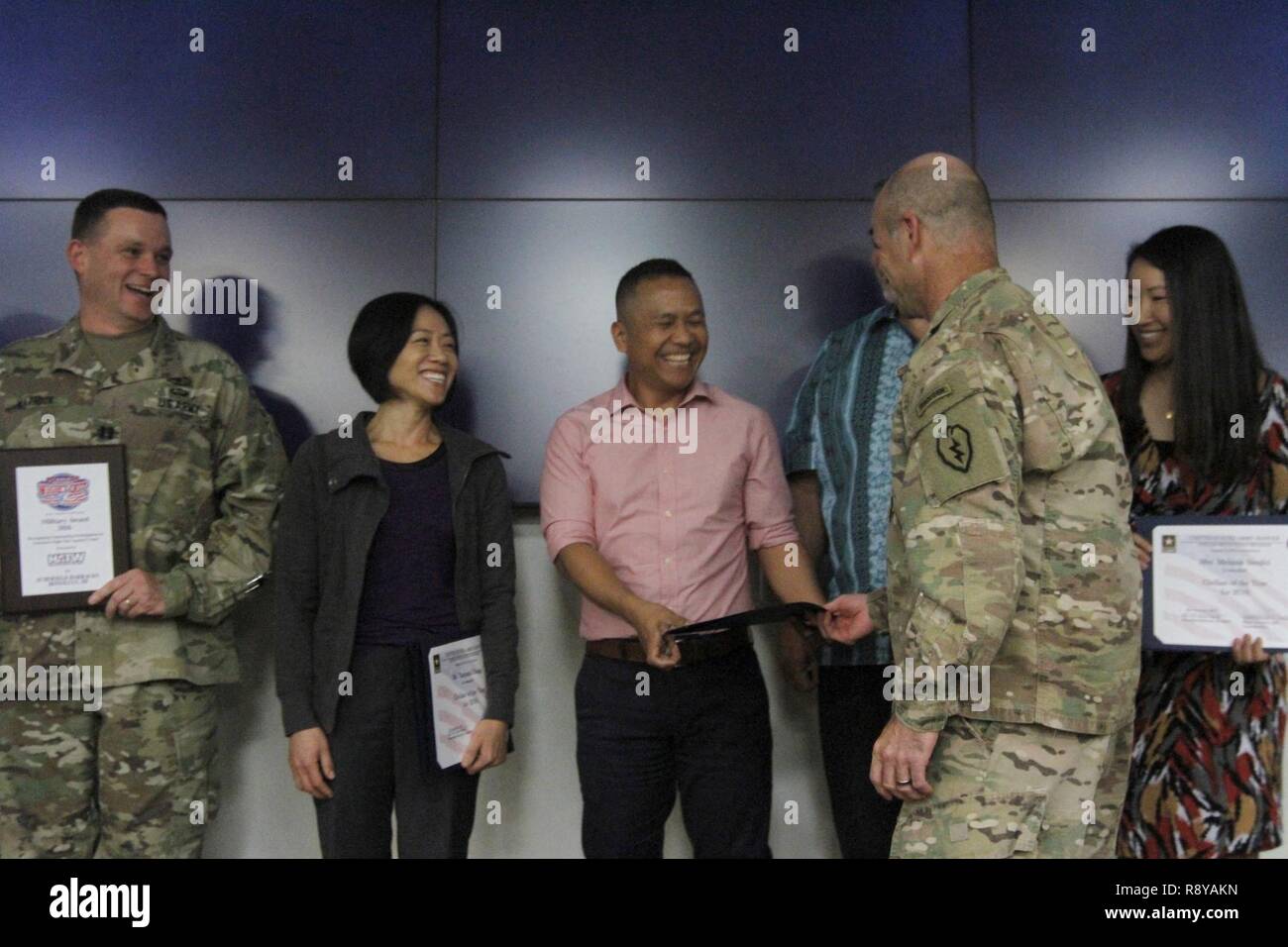 U.S. Army Hawaii presented Civilian of the Quarter Awards and Civilian ...