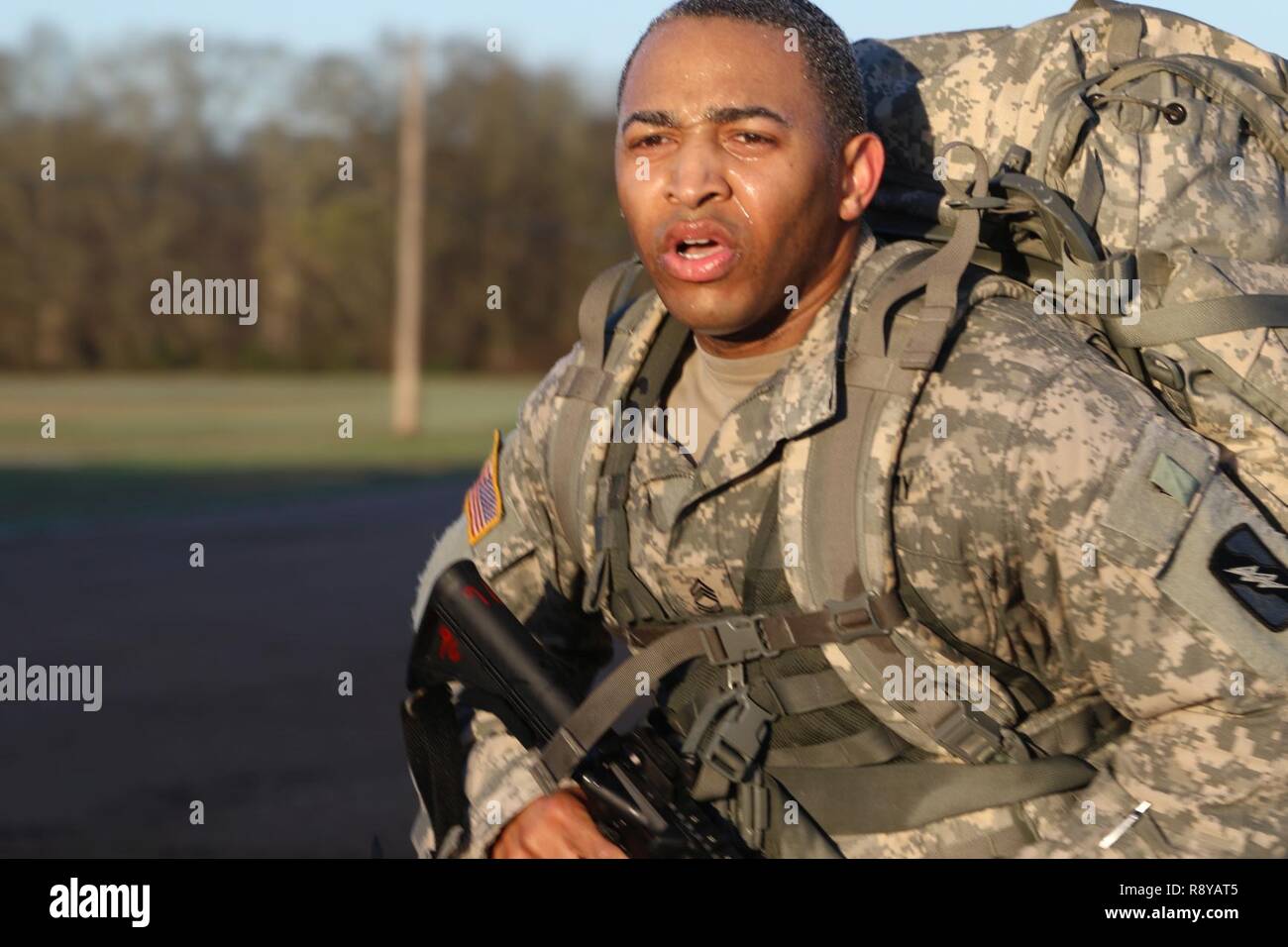 Sgt. 1st Class Robbie Lampkin, 2d Battalion, 198th Armored Regiment ...