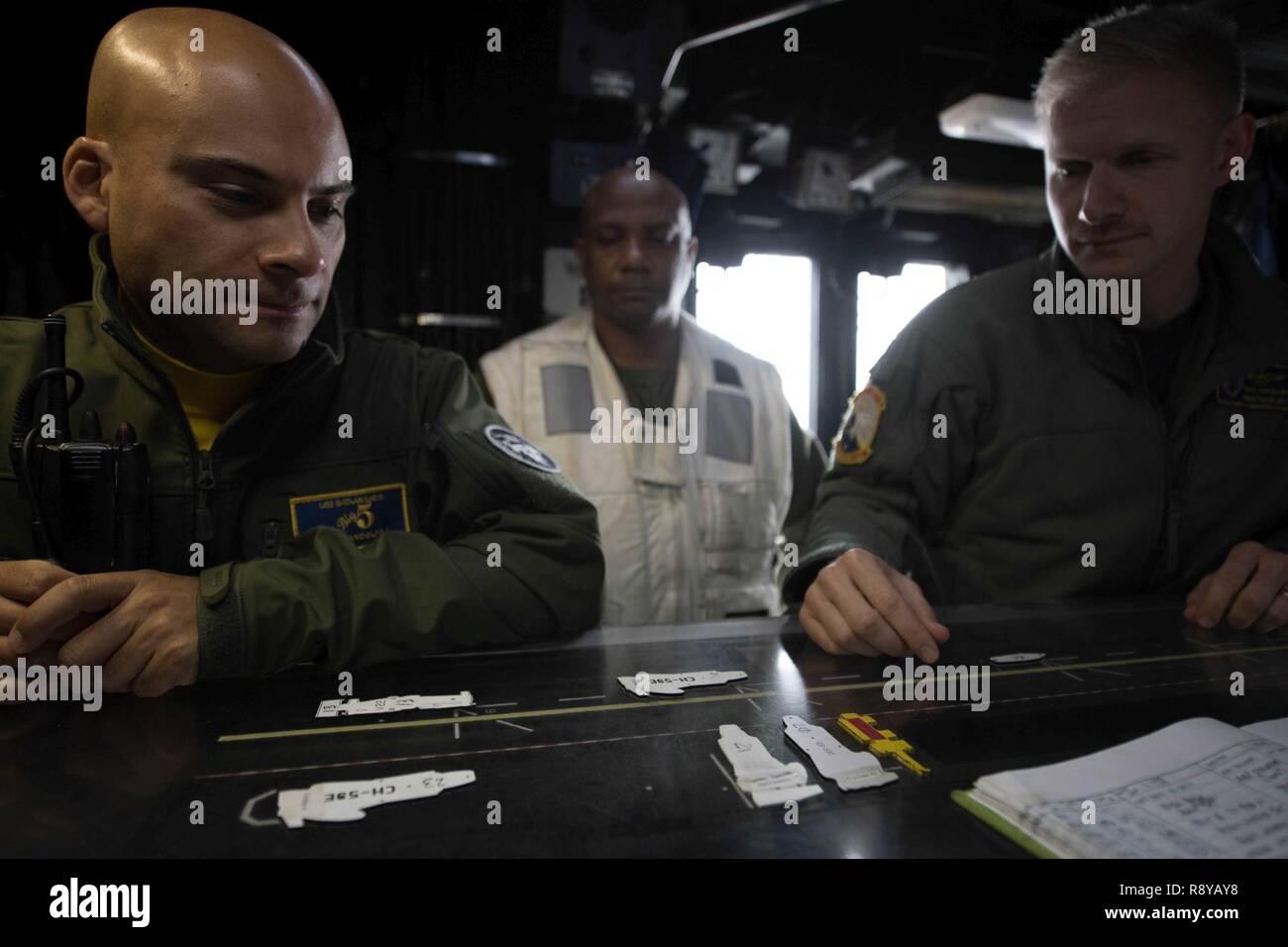ATLANTIC OCEAN (March 9, 2017) Chief Warrant Officer Enzo Gandolfo ...