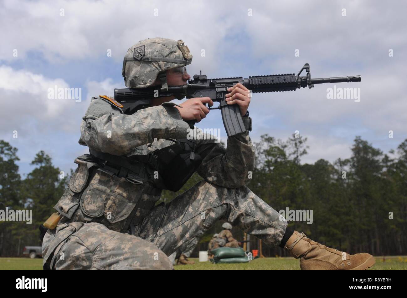 SMALL ARMS RANGE, Fort Stewart, Ga., March 7, 2017 — A Georgia National ...