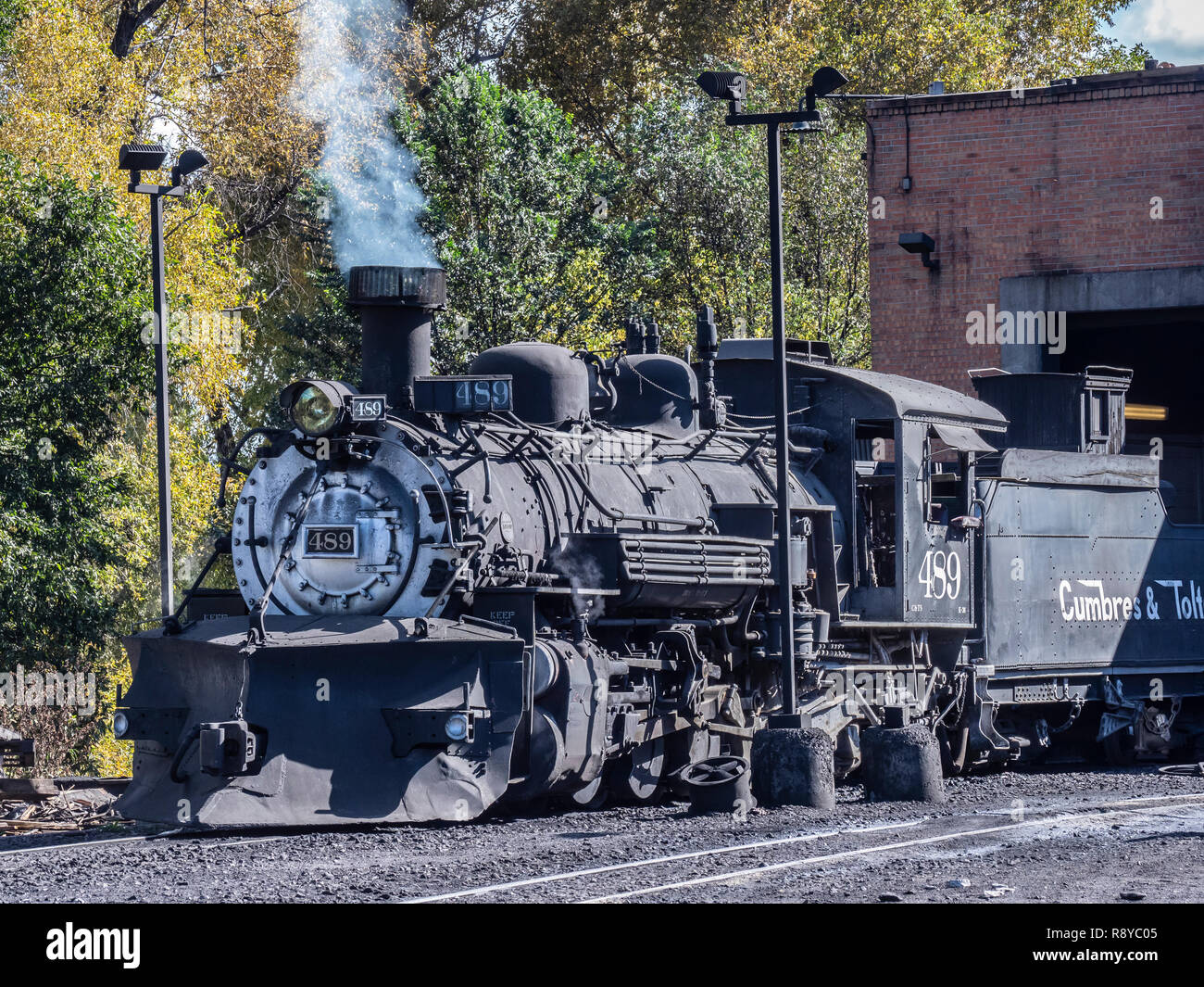 Cumbres toltec scenic railroad depot hi-res stock photography and ...