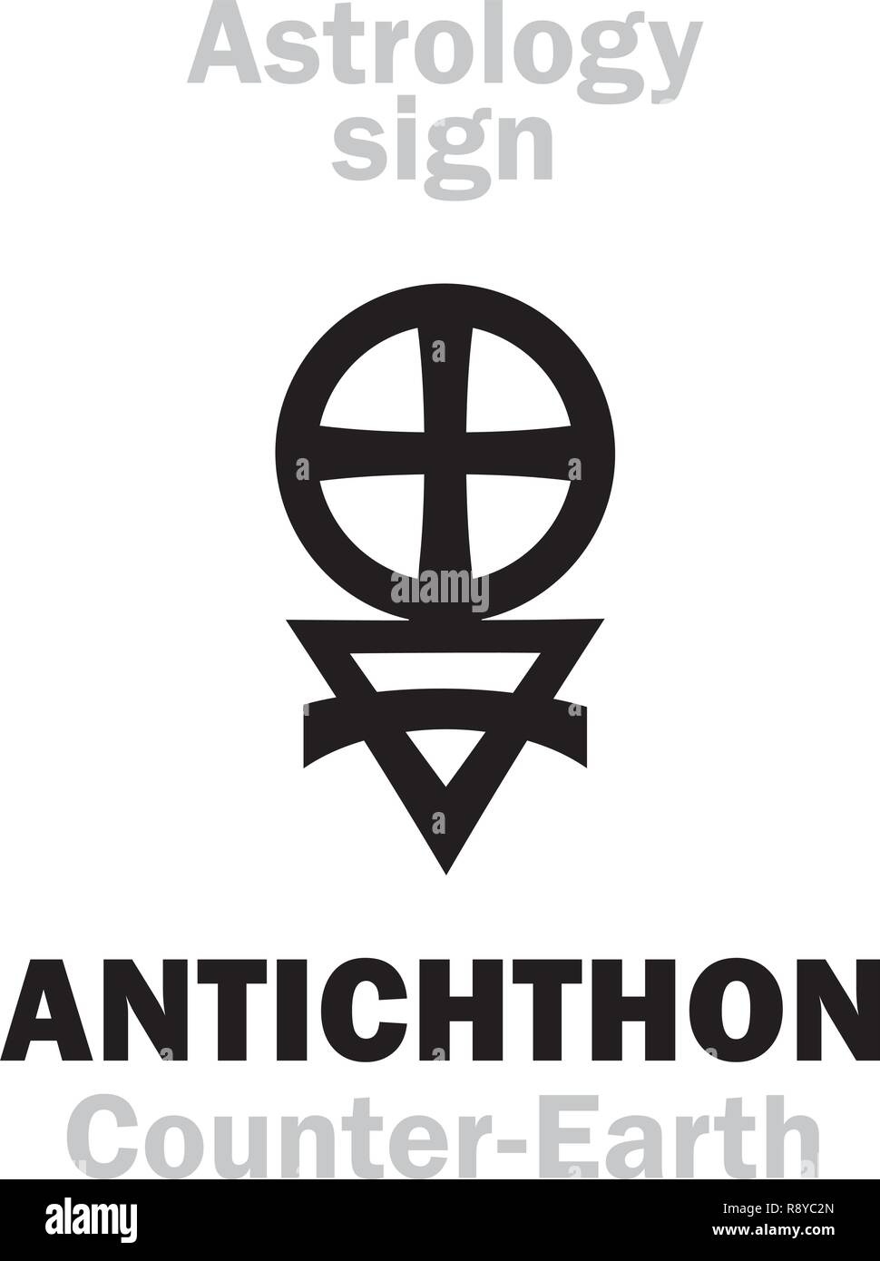 Astrology Alphabet: ANTICHTHON / Counter-Earth (also: Gloria, Horus ...