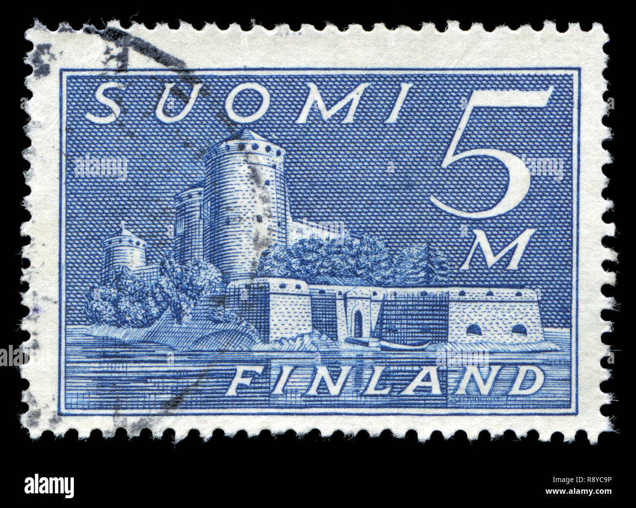Postage stamp from Finland in the series issued in Stock Photo - Alamy